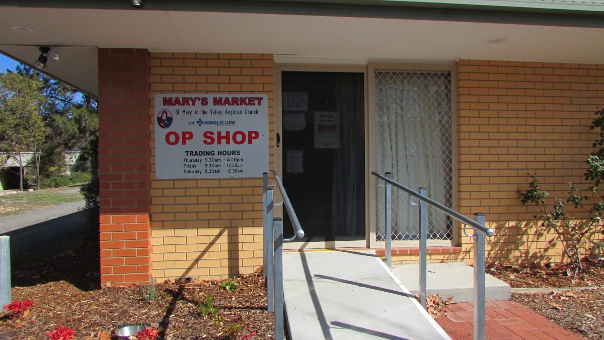 Retail – Anglicare | NSW South, NSW West & ACT