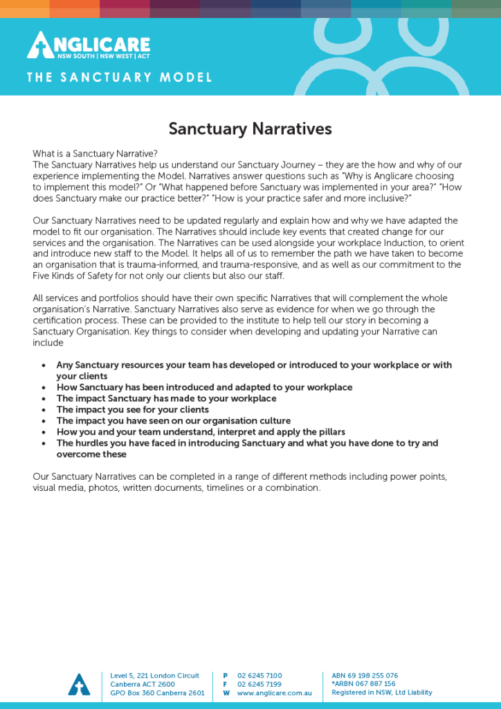 Anglicare | Sanctuary