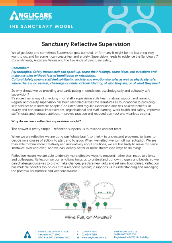 Anglicare | Sanctuary